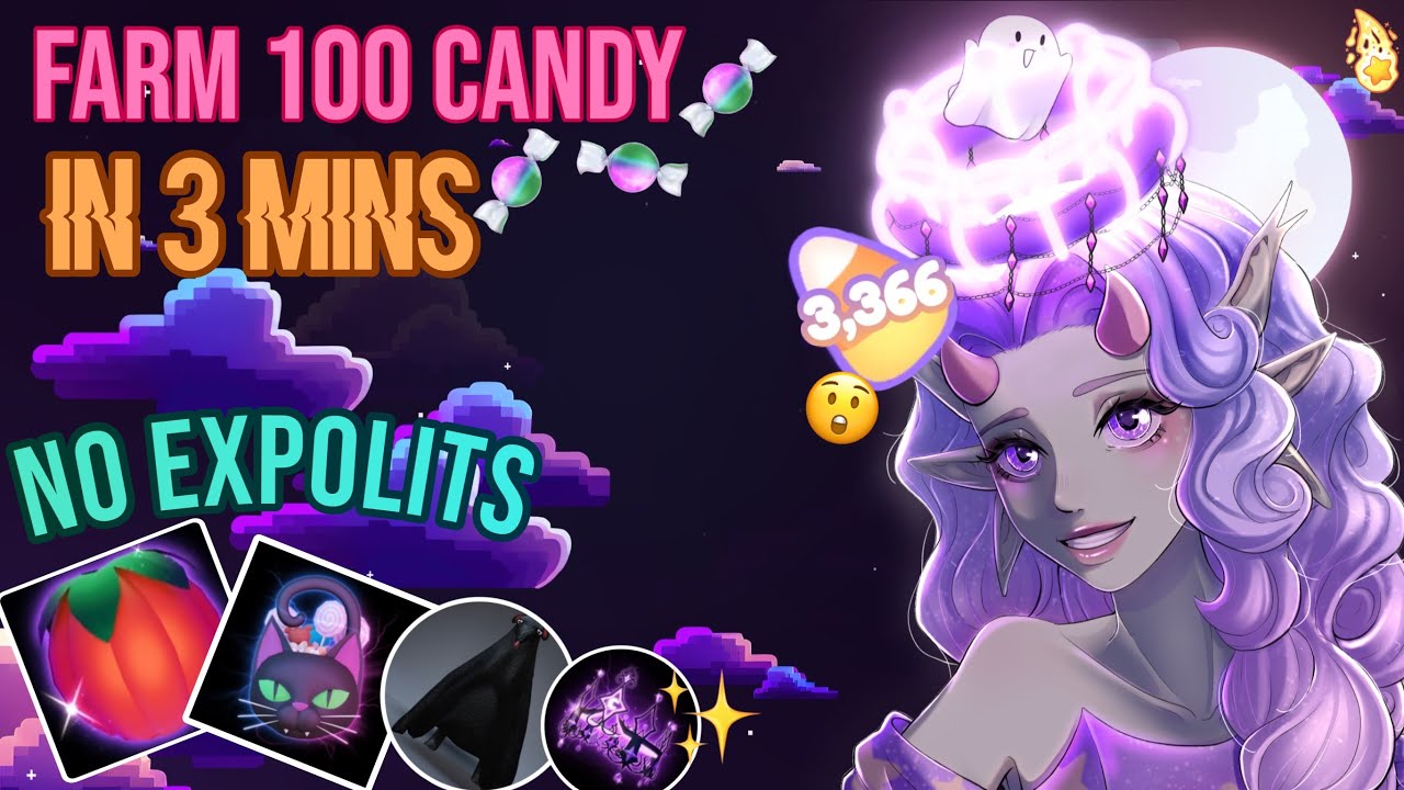 FARM 100+ CANDY EVER 3 MINS *OR LESS!* | NO EXPLOITS! | ROYALLOWEEN ...