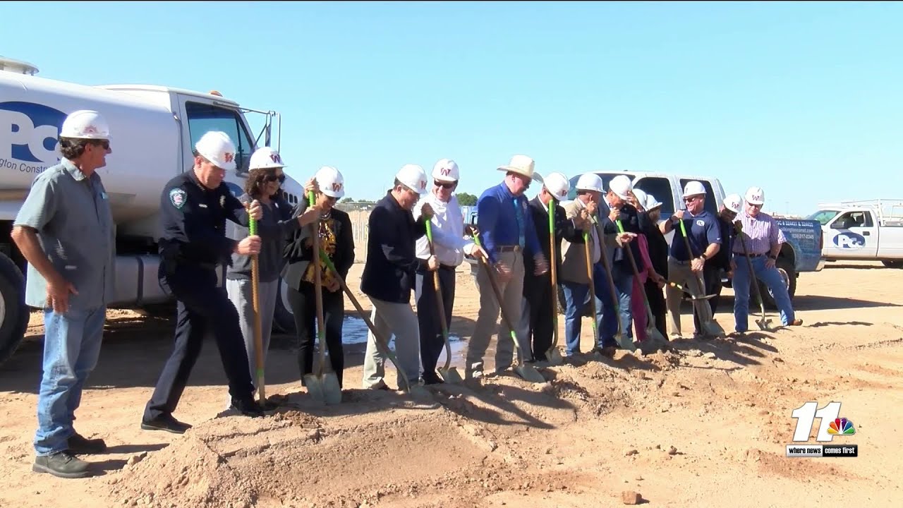 AWC groundbreaking ceremony for new law enforcement training academy - YouTube