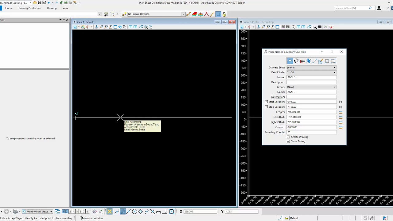 Bentley ORD Problem Creating Sheet Definitions dgnlib Files - YouTube