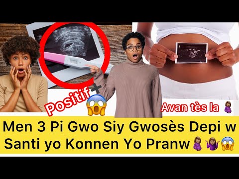 Men 3 Pi Gwo Sentom Gwosès Depi w Santi yo Ou mèt potko Fè Tès Gwosès la🗣Konnen ke W ANSENT🤰🏽🗣😱