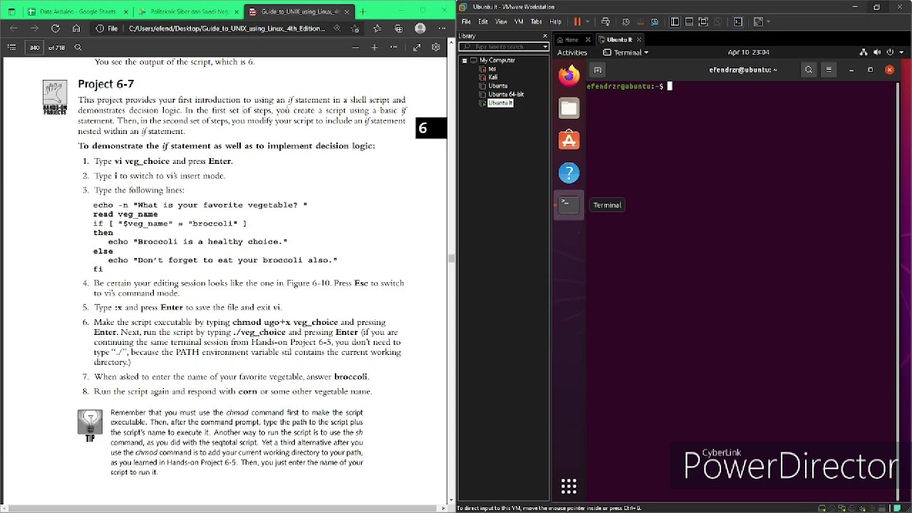 Guide to Unix_Project 6-7 - YouTube