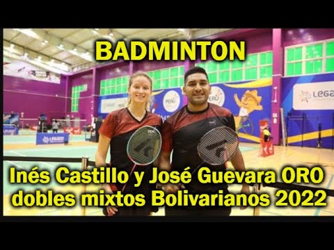Inés Castillo - José Guevara medalla de oro en Final Dobles Mixta ...