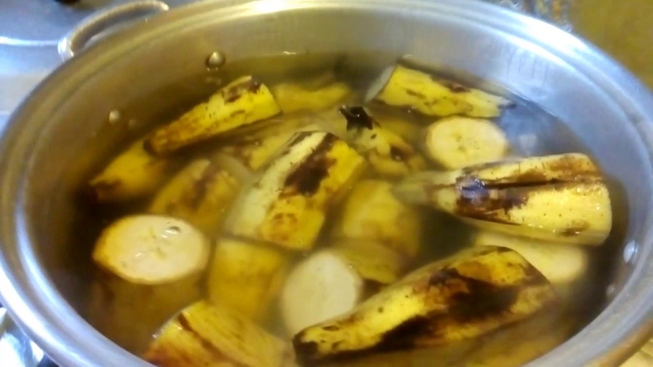 Como hacer platanitos relleno de queso - YouTube