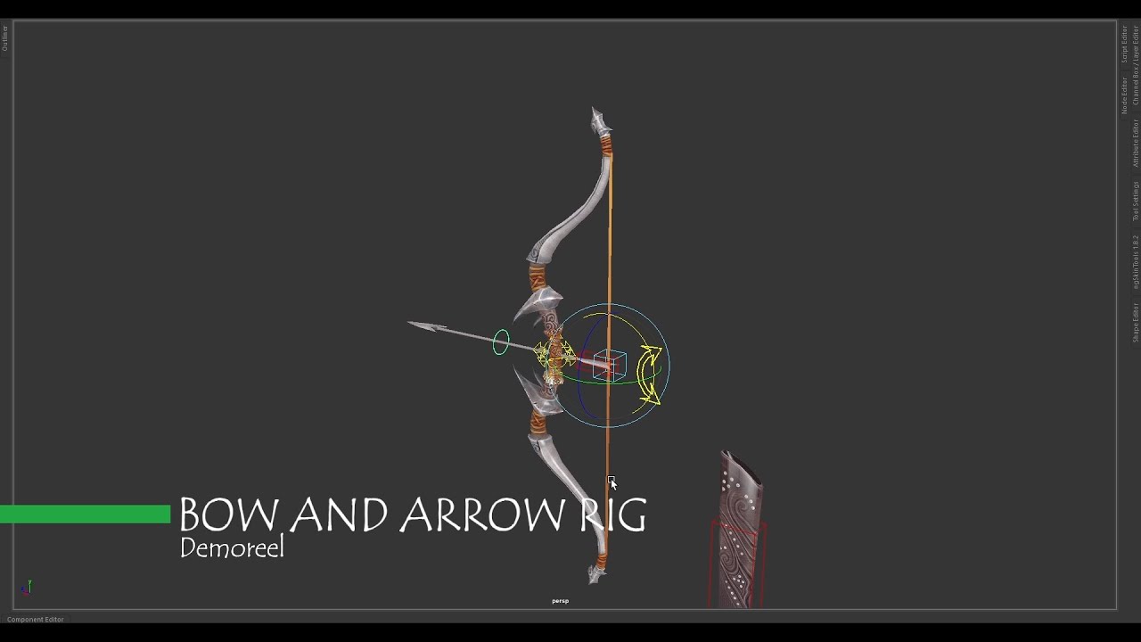 Bow and Arrow Rig Demo reel - YouTube