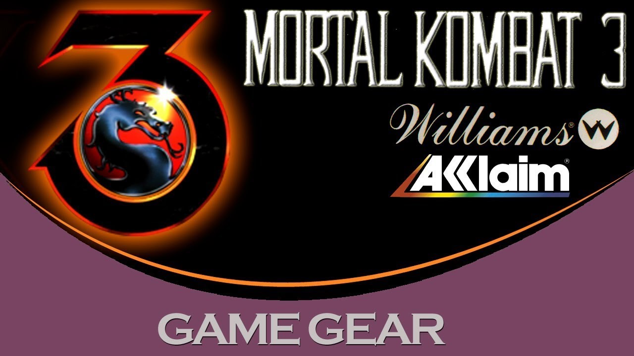 MORTAL KOMBAT 3 [GAME GEAR] - YouTube