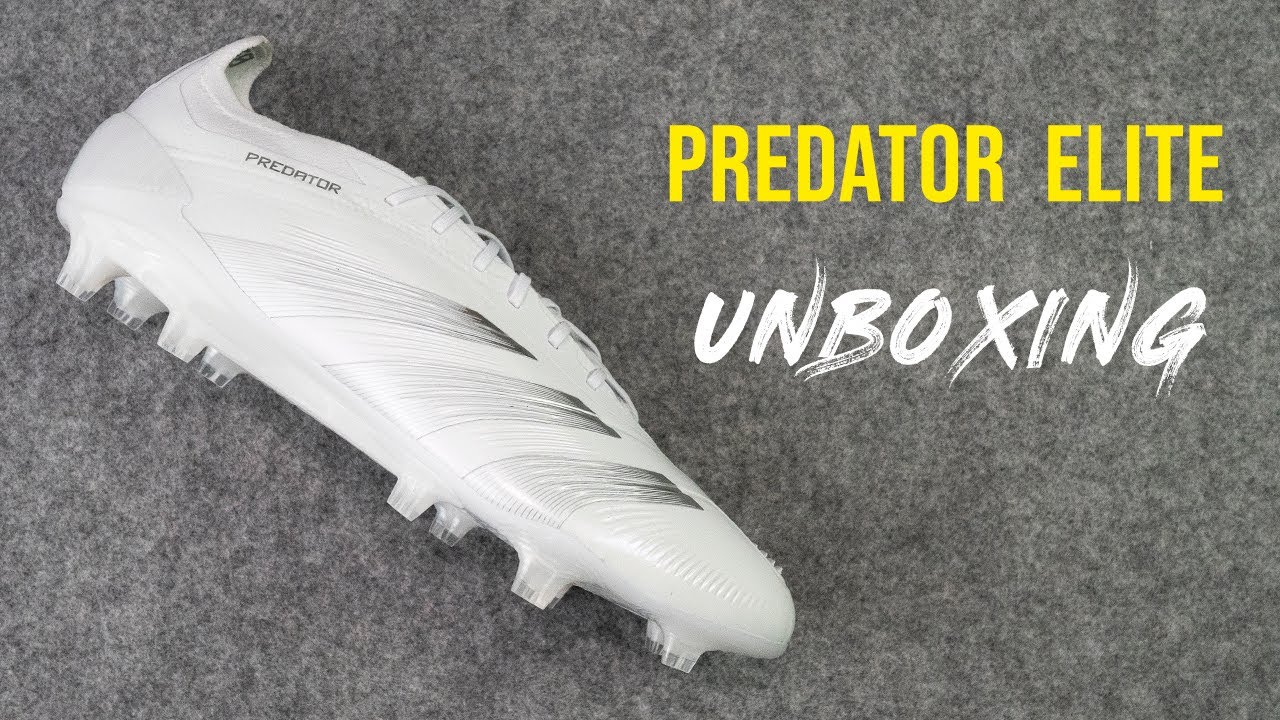 adidas Predator Elite FG White Pack Unboxing 4K / IE1803 - YouTube