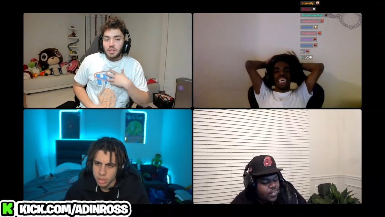 Adin Ross HEATED SSB meeting... - YouTube