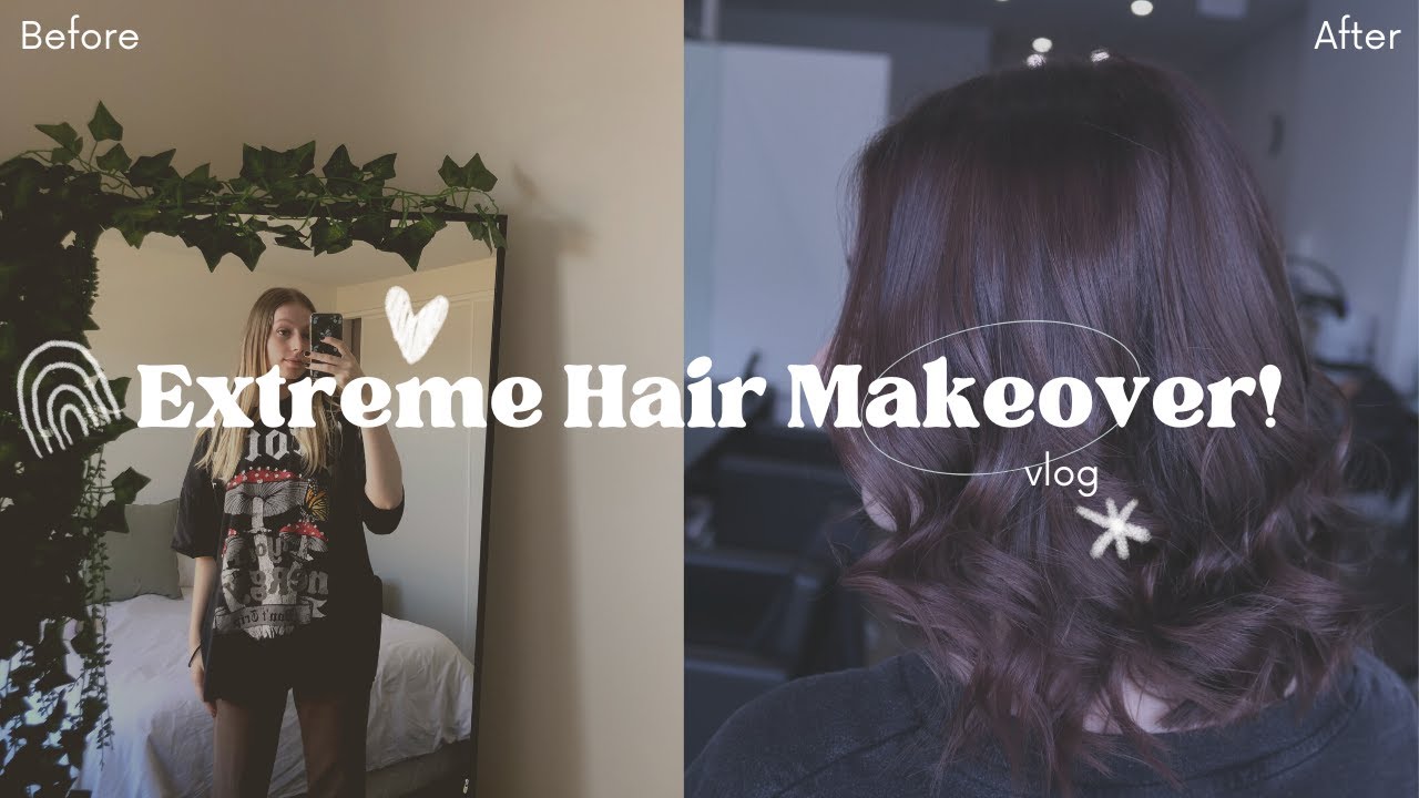 I CUT AND DYED MY HAIR *AGAIN* EXTREME HAIR MAKEOVER 2023! - YouTube