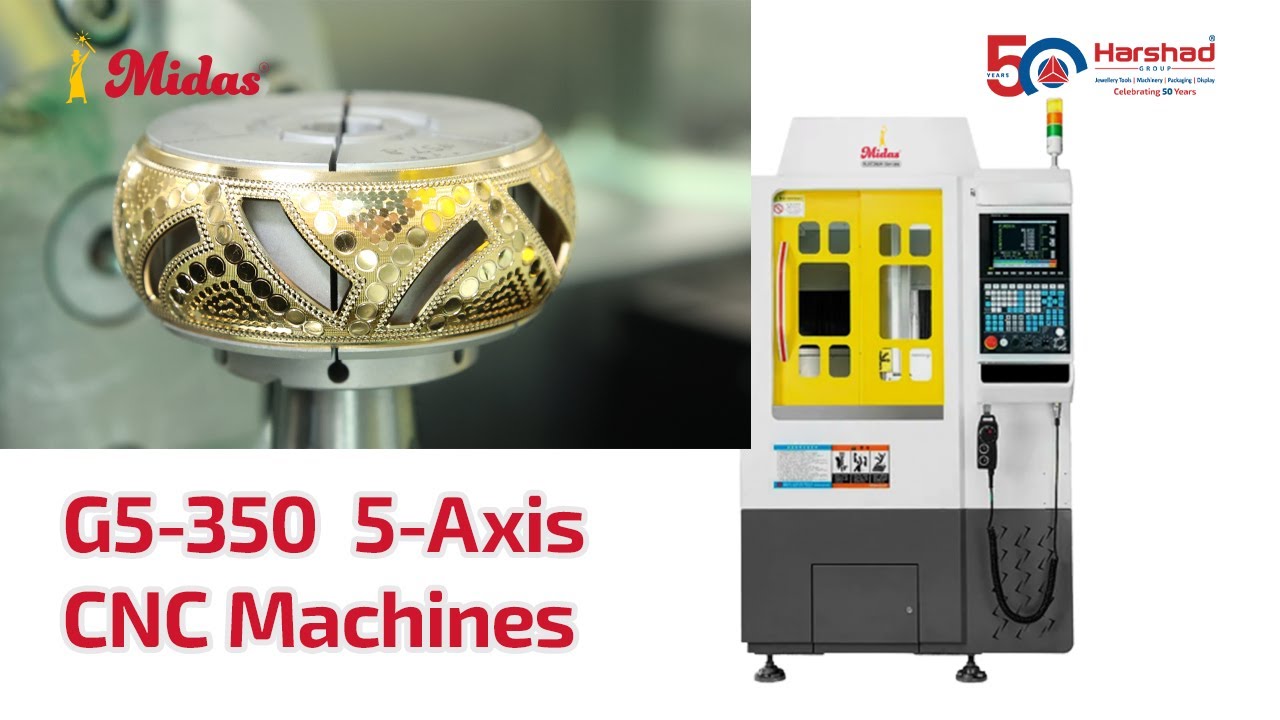 Midas Platinum G5 350 CNC Machine for Jewelry | #jewelrycncmachine # ...