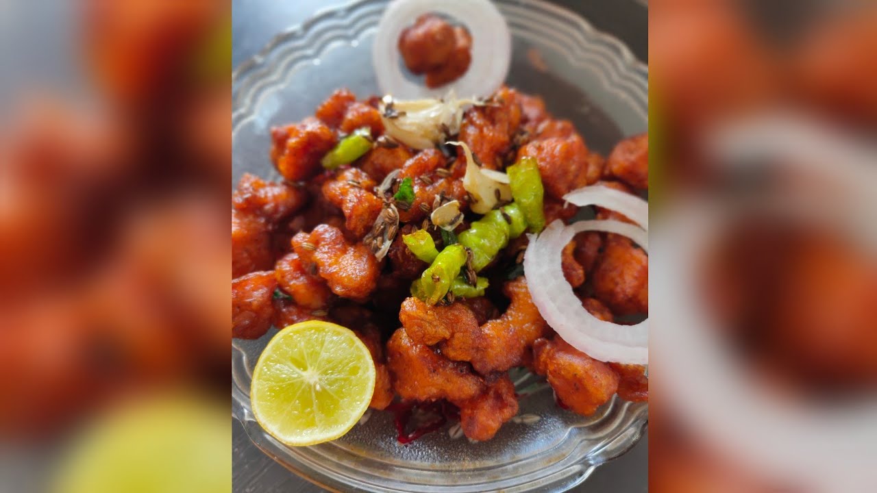Chicken 65 with Tadka!!! Desi style Chicken recipe - YouTube