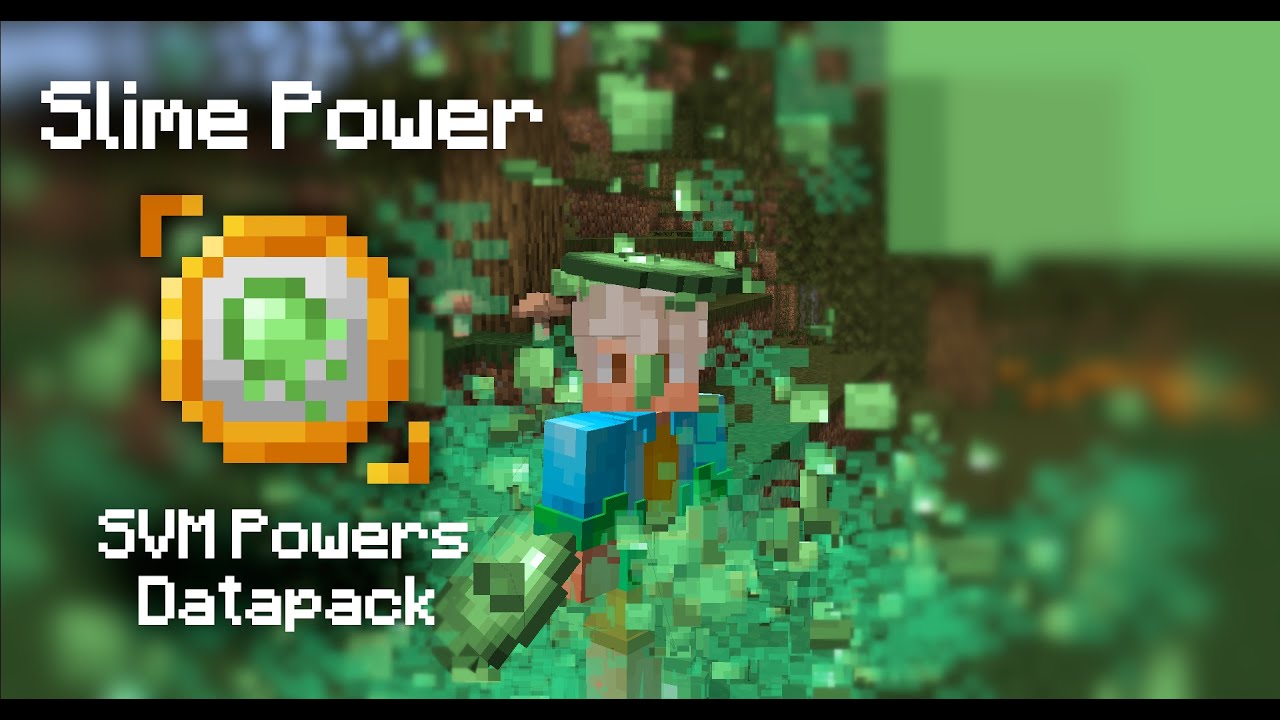 Slime Power Data Pack Showcase - Minecraft 1.20.1 - YouTube
