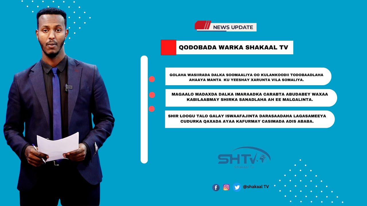 WARKA HABEENIMO EE SHAKAAL TV 11 05 2023 - YouTube