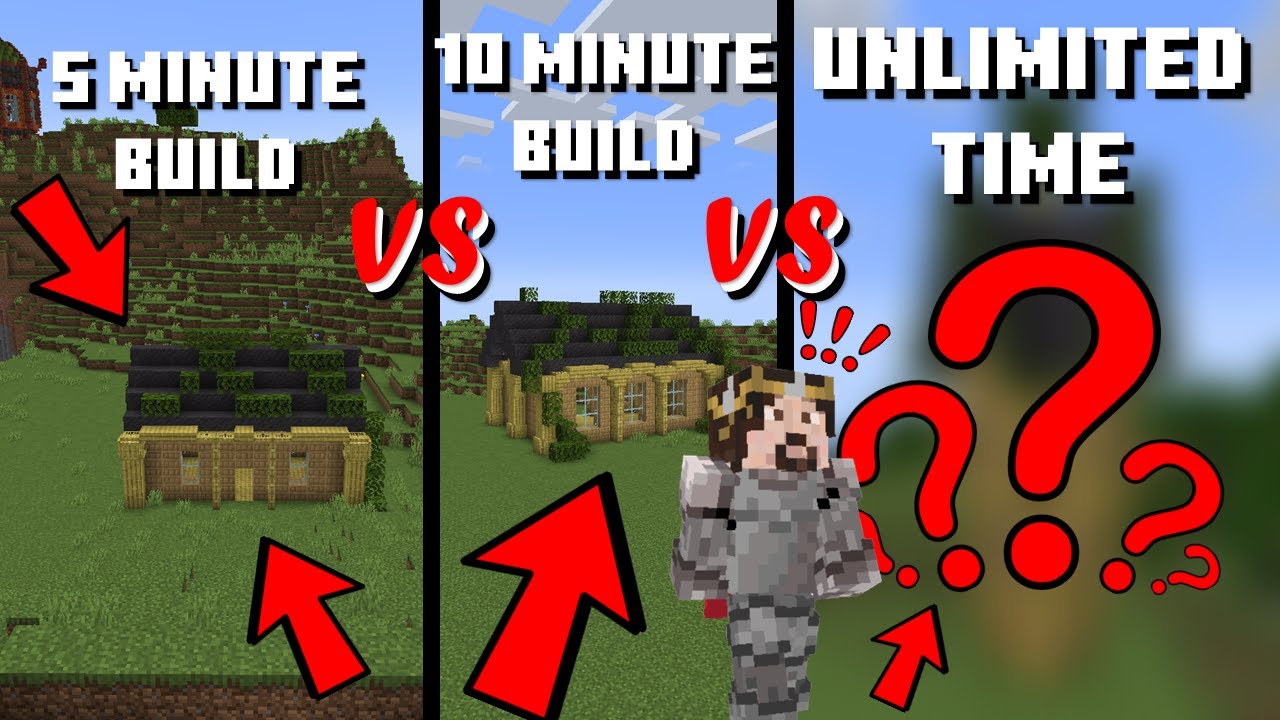 BUILDING A HOUSE WITH LEAVES? - Minecraft, but my Community forces me ...