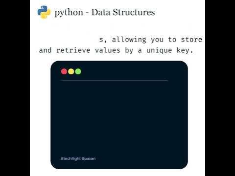 Python 💻 | Data Structure | Dictionary #python #coder #programming ...
