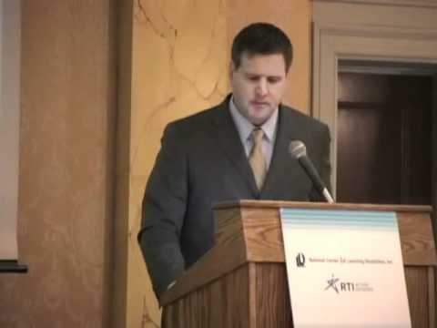 NCLD's RTI Leadership Forum - David Allsopp, Ph.D. - YouTube