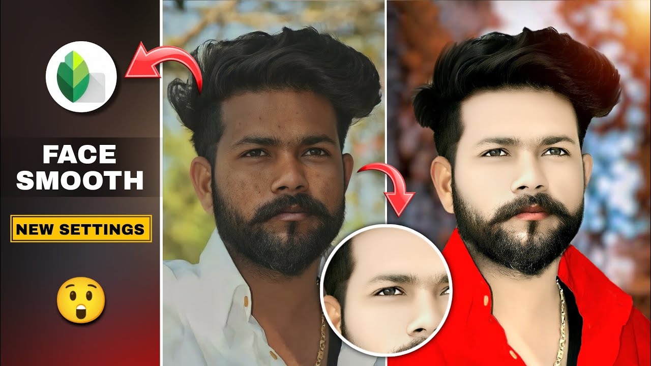 Snapseed Best Face Smooth Trick | Face Smooth Photo Editing Snapseed ...