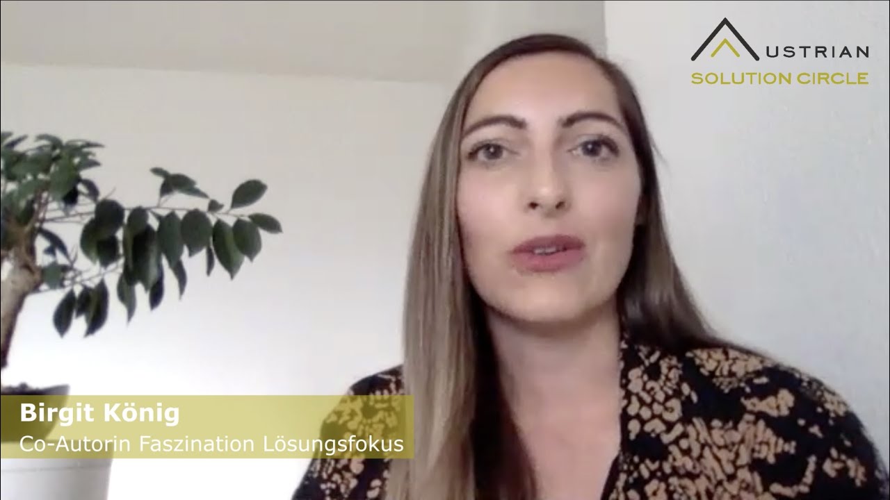 Faszination Lösungsfokus: Interview mit Co-Autorin Birgit König - YouTube