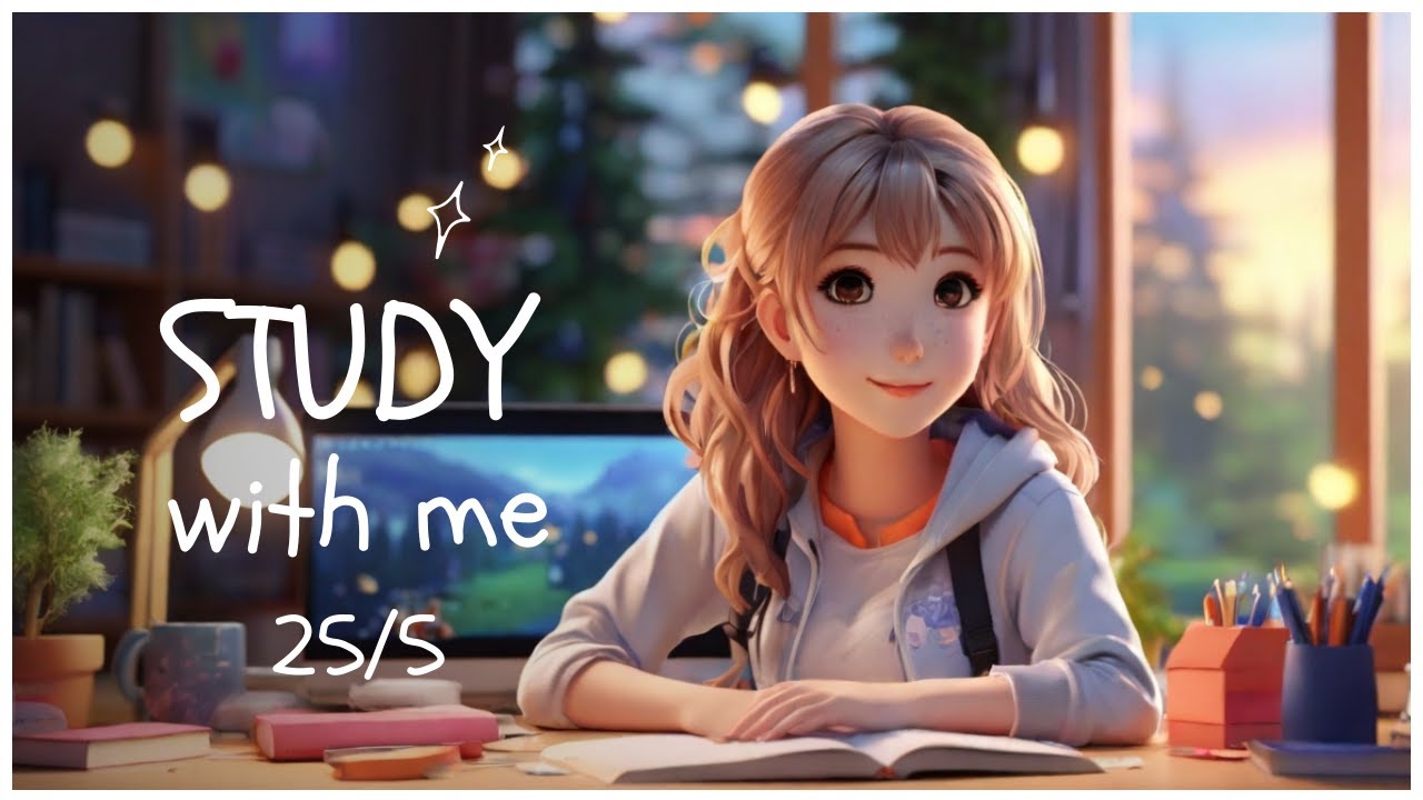 25/5 Pomodoro Timer | Study with me | 2 hour timer | Pomodoro Technique ...