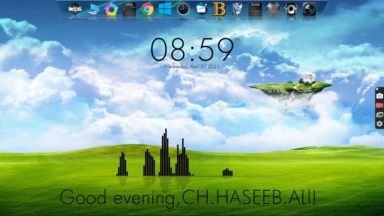 The Beauty Of Rainmeter Youtube