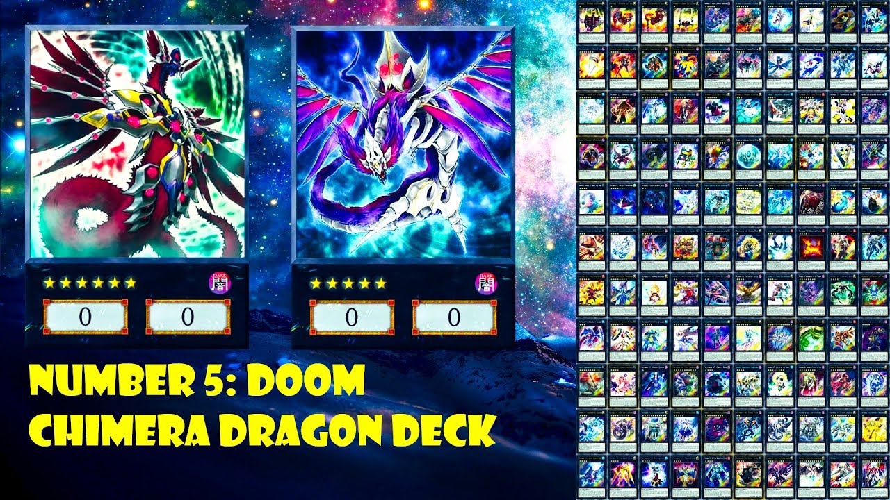 (YGOPRO)Number 5: Doom Chimera Dragon deck,Chaos forms - YouTube