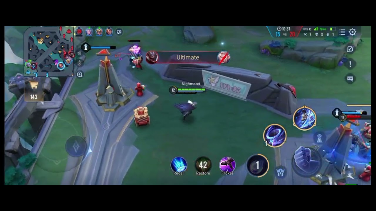 Full Highlight Gameplay Arena Of Valor Youtube