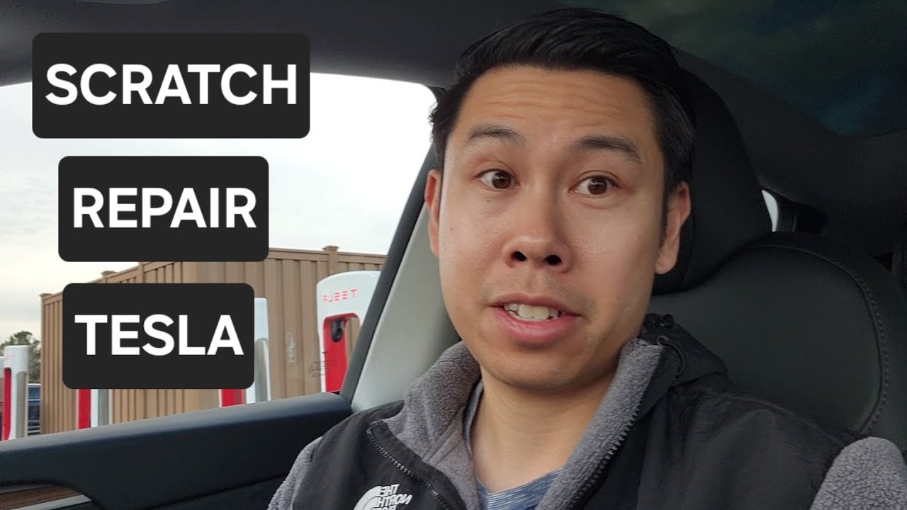 What I Learned After Repairing A Scratch On My 2023 Tesla Model Y - YouTube