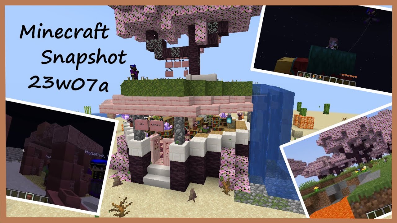 Minecraft Snapshot 23w07a - YouTube