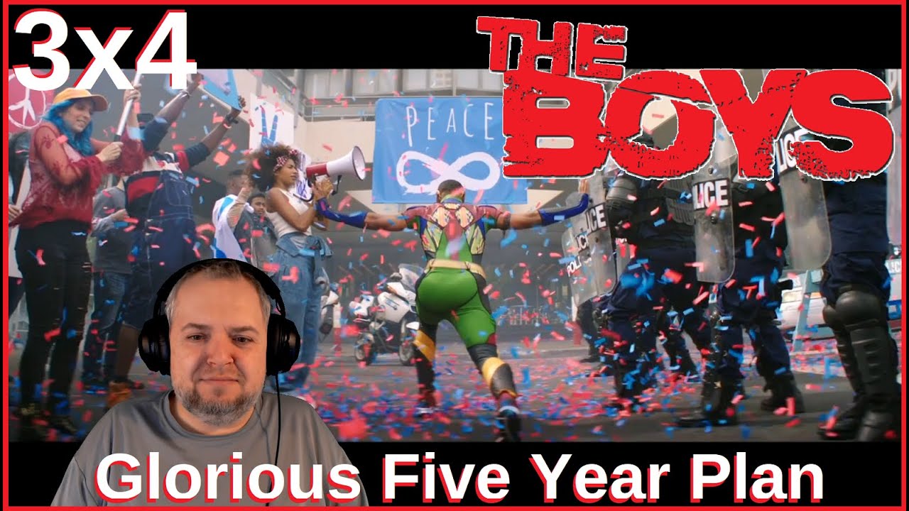 The Boys 3x4 'Glorious Five Year Plan' REACTION - YouTube