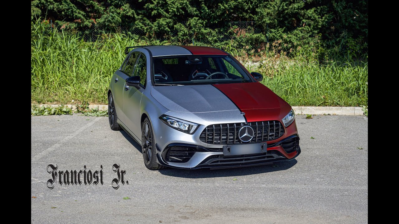 NEW WRAP FOR MY MERCEDES-BENZ AMG A45 S 4MATIC+ 2020 - YouTube