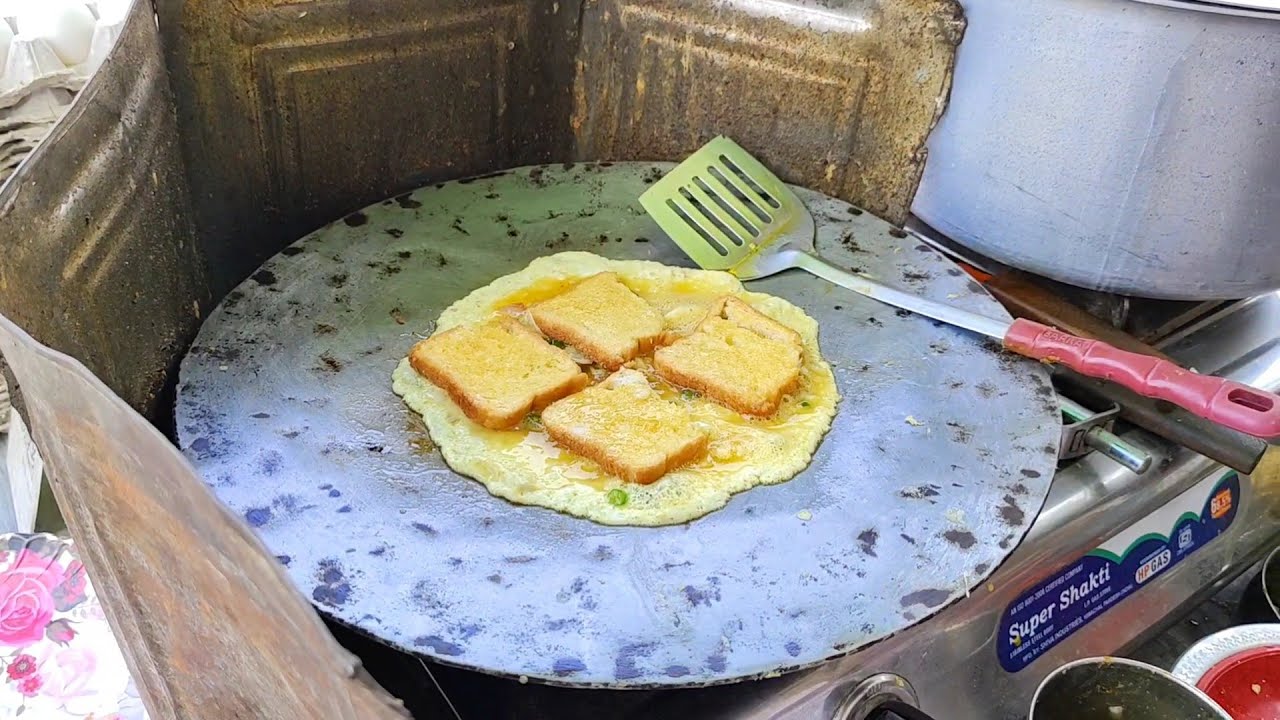 Two eggs bread omelette full recipe very tasty and very fast recipe ...