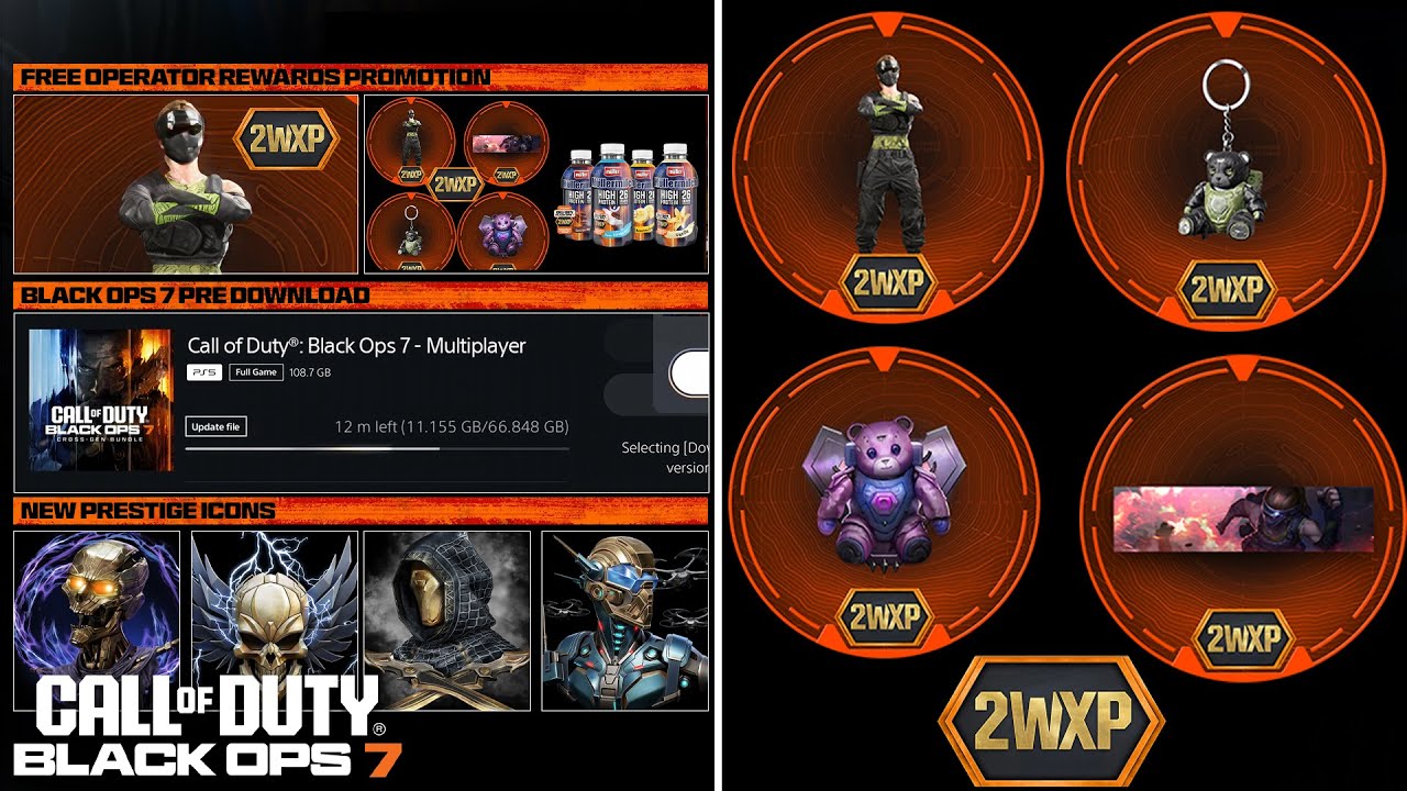 CLAIM NEW FREE Black Ops 7 Promo Operator Rewards, BO7 Pre Downloads ...