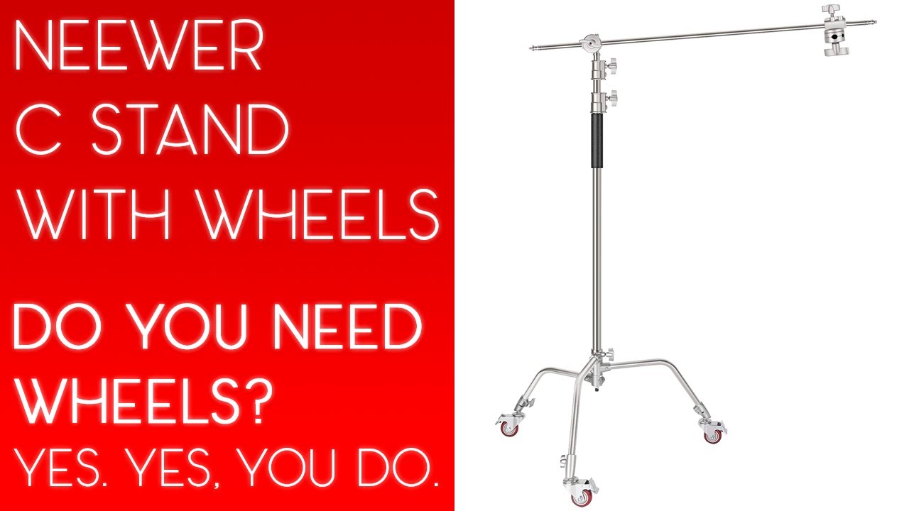Never Used A C Stand With Wheels This Neewer C Stand Is A Joy To Use ...