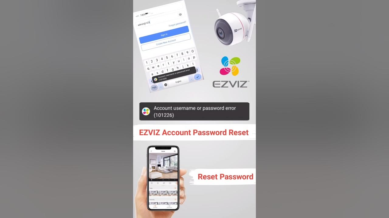 How To Reset ezviz Camera Account Password #shorts #ytshorts #viralshorts #trending - YouTube