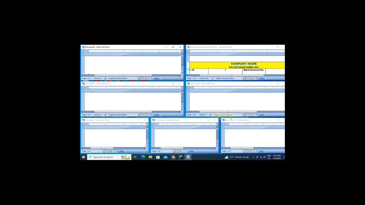 How to use of multiple windows screen display in single screen II Ms ...