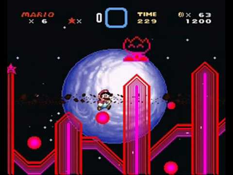 Super Mario World Custom Level: Rainbow Road - YouTube