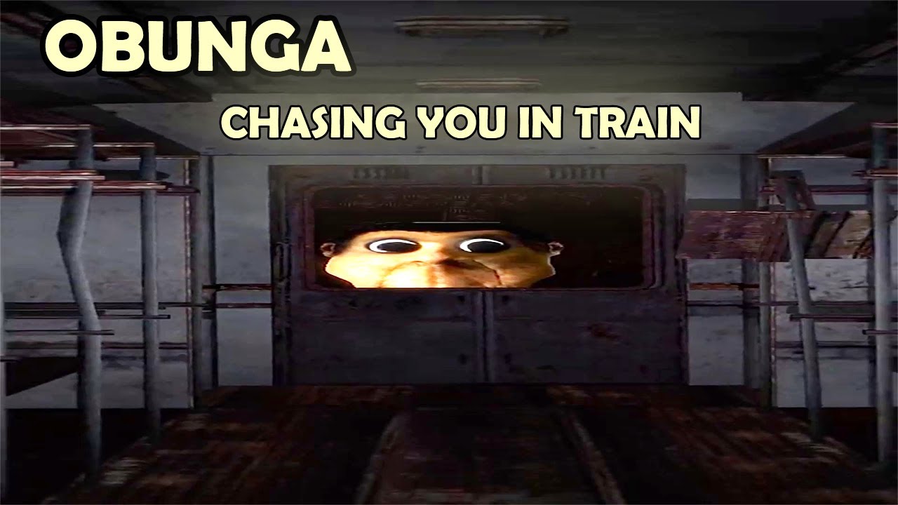 Obunga chase you in Train Garry's mod creepy grudge - YouTube