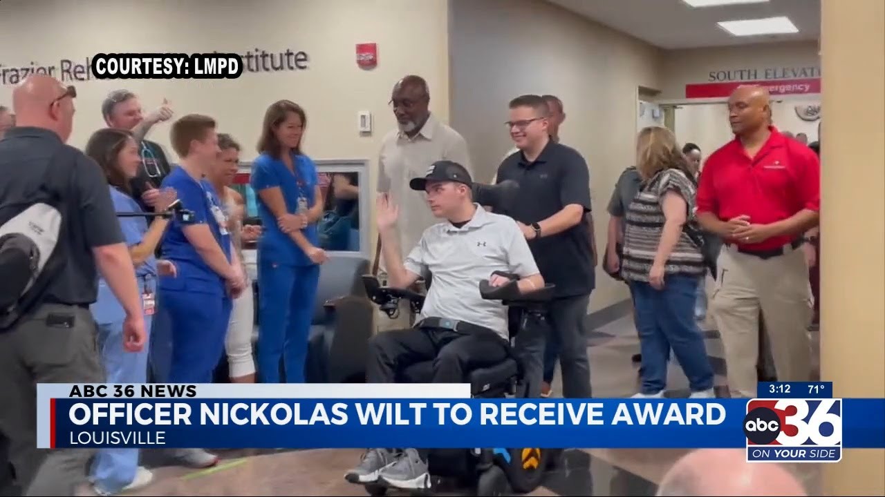 Louisville officer Nickolas Wilt to be honored as 2023 Kentuckian of ...