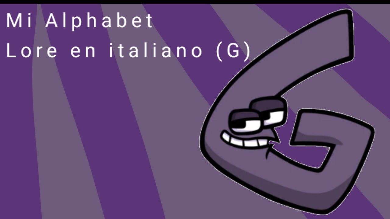 Mi Alphabet Lore en italiano (G) - YouTube