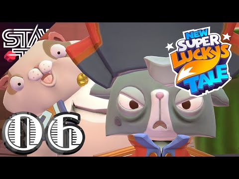 Defeating General Buttons and Lt. Fluffinstuff  | New Super Lucky's Tale - Ep 6