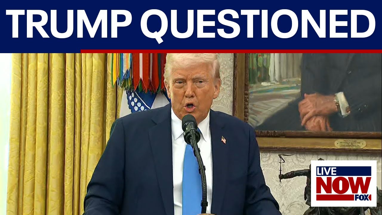 WATCH: Trump takes questions from the Oval Office, 'What is a woman ...