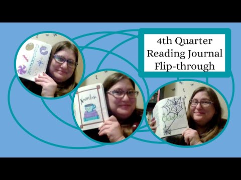 Reading Journal Flip-Through || 2022 Quarter 4 - YouTube