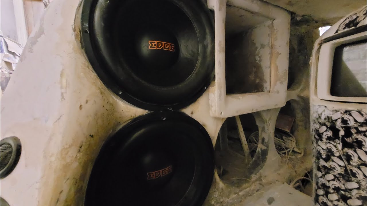 191 - 2x subs & 1x set of components test fitted, rear port flare ...