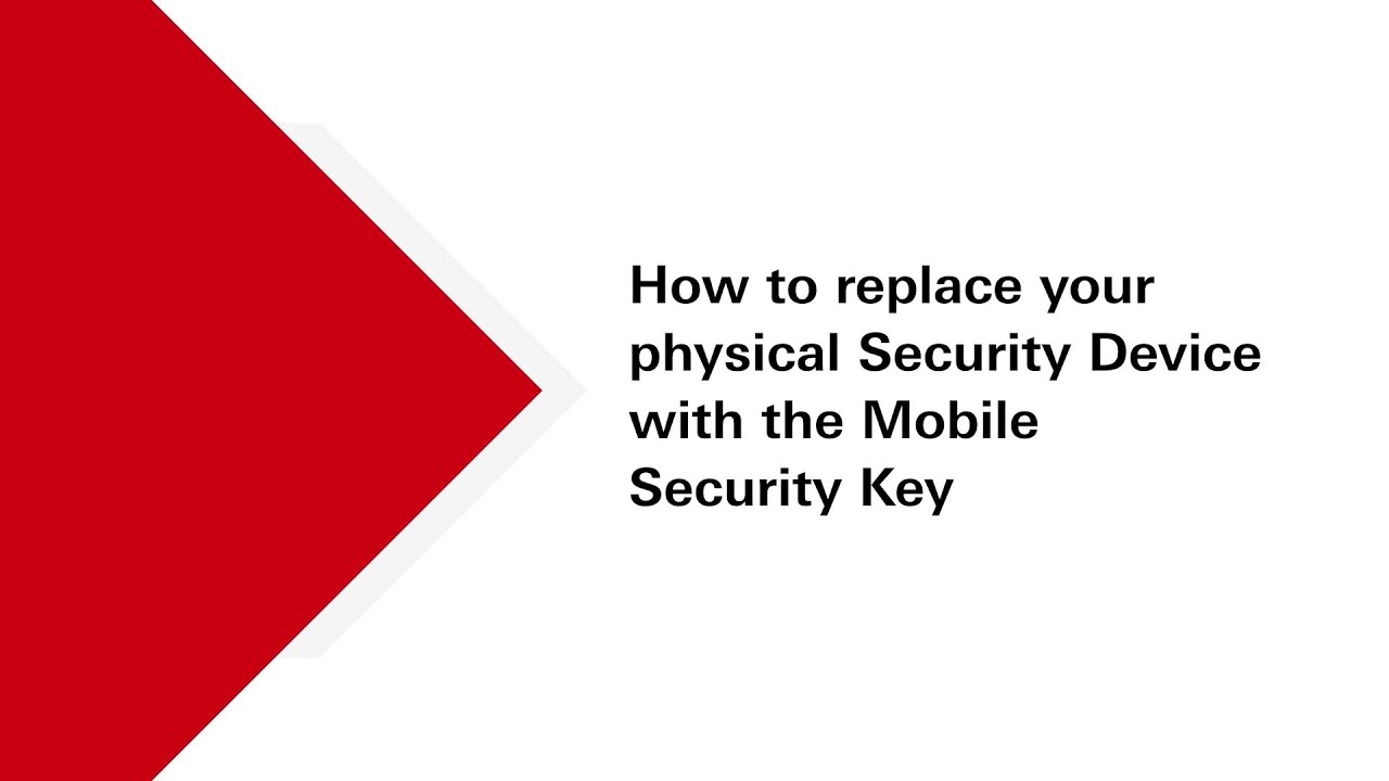How to replace your physical Security Device with the Mobile Security ...