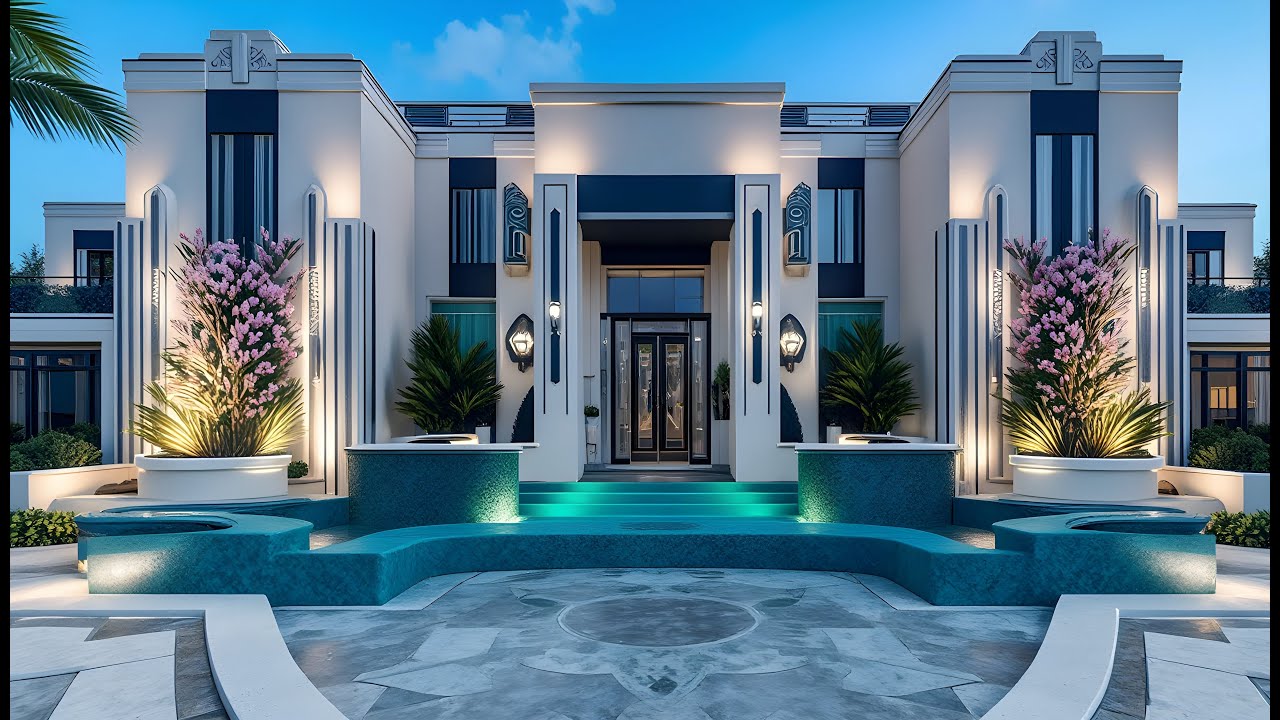 Breathtaking, Luxury Modern Mansions with Deluxe Interior Design - YouTube