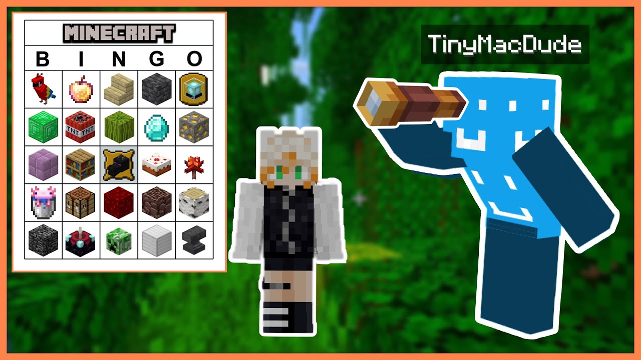 WE BROUGHT BINGO TO MINECRAFT - YouTube