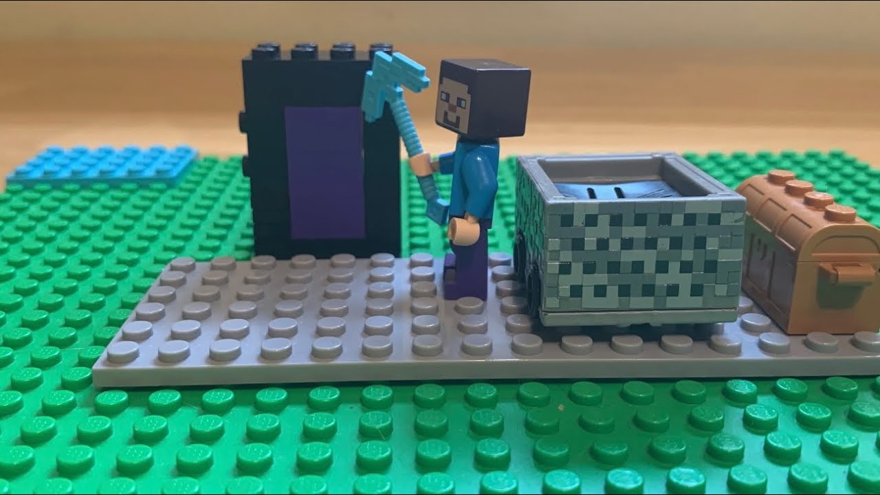 Lego Minecraft Stop Motion - YouTube