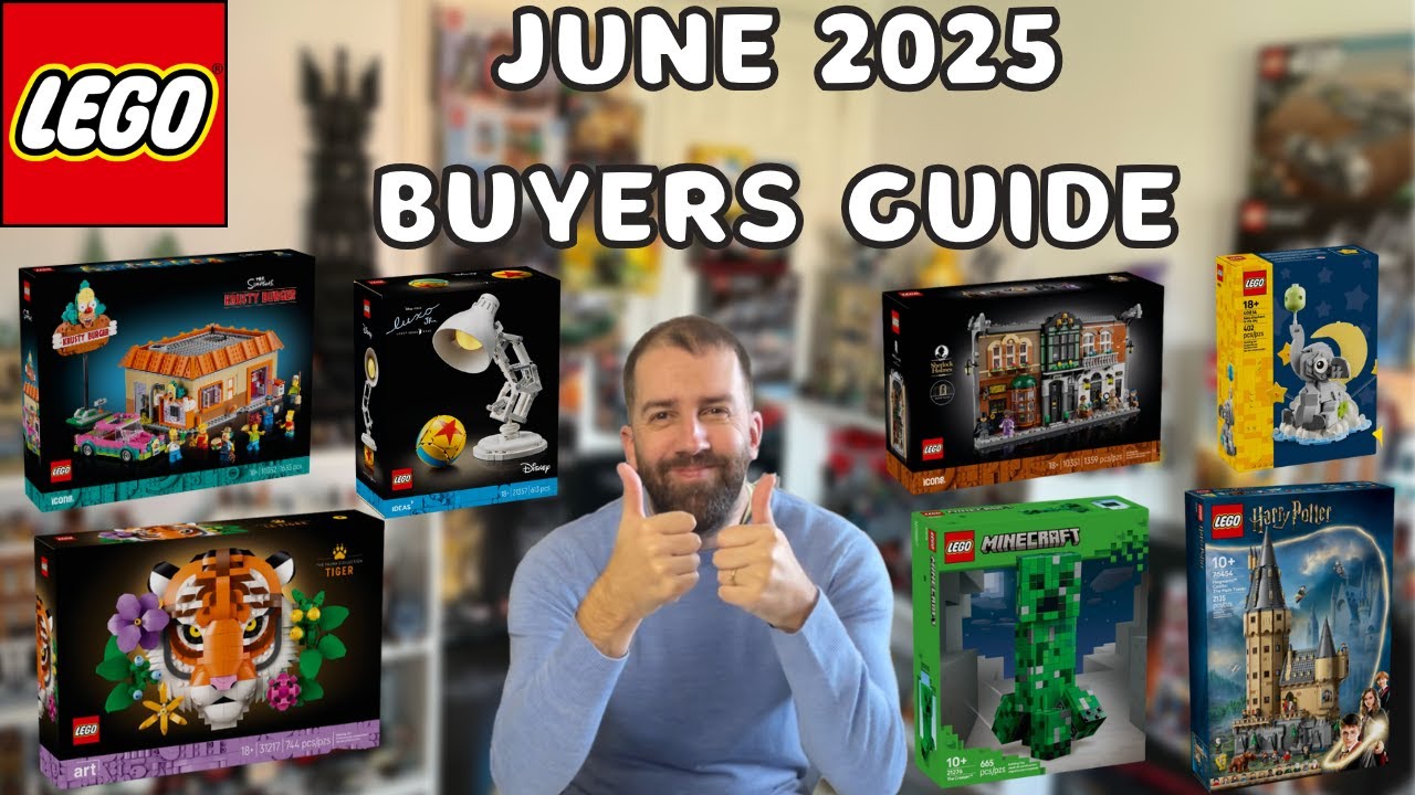 Every New LEGO Set Releasing June 2025 - 50+ New Sets - YouTube