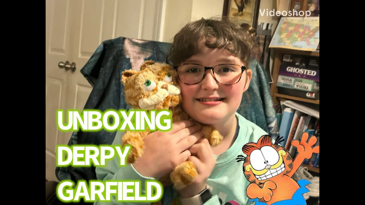 UBOXING DERPY CURSED GARFIELD - YouTube