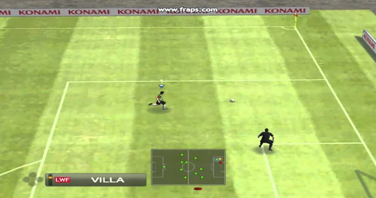Pro evolution Soccer 2009 (Training mode) - YouTube