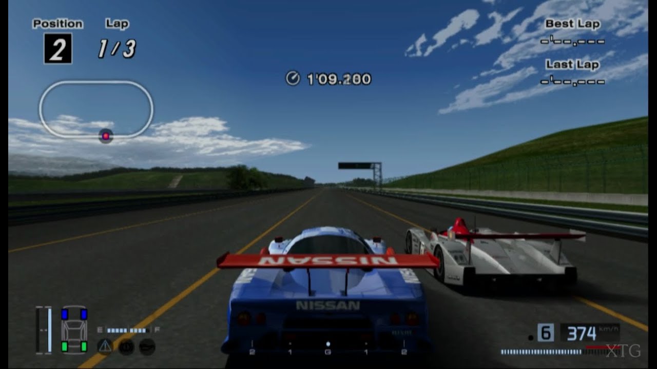 [#184] Gran Turismo 4 - Nissan R390 GT1 Race Car '98 HD PS2 Gameplay ...